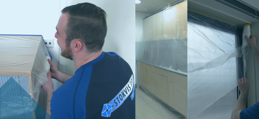 Tape and cover up with Stokvis’ Quick Masking foils